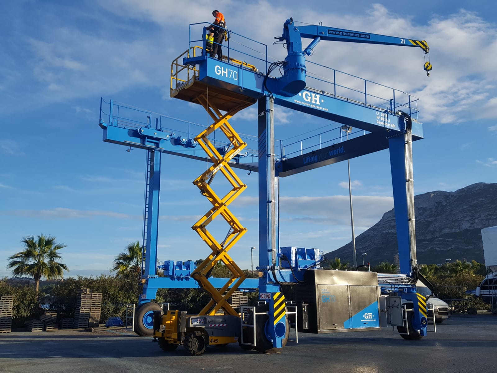 Pórtico automotor marítimo | GH Motion
