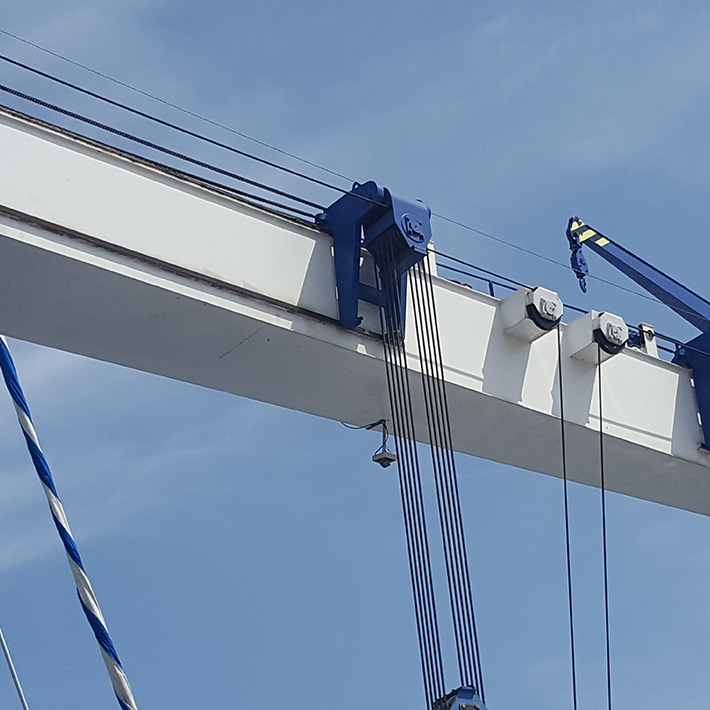 Pórtico automotor marítimo | GH Motion