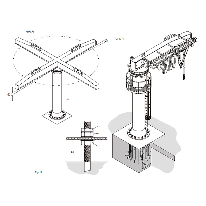 Marine jib cranes | GH Motion